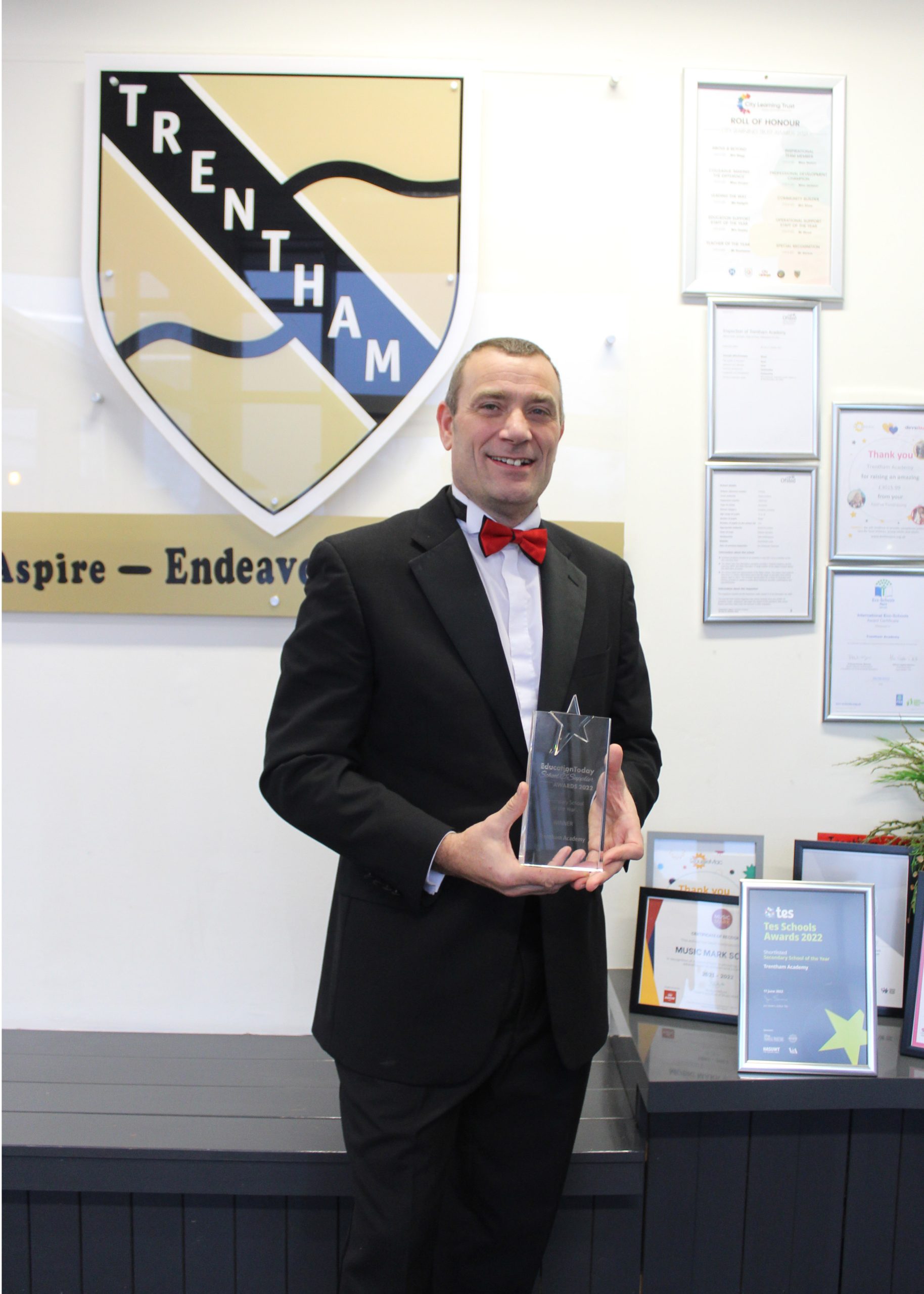 Trentham Academy is named Secondary School of the Year 2022 - Trentham ...